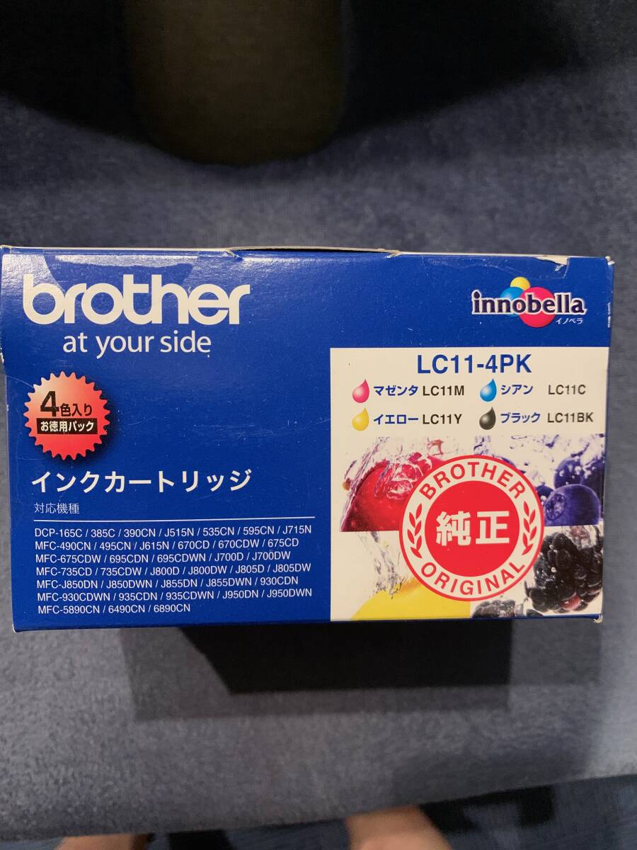 Yahoo!オークション - インクカートリッジ ブラザー 純正 LC11-4PK