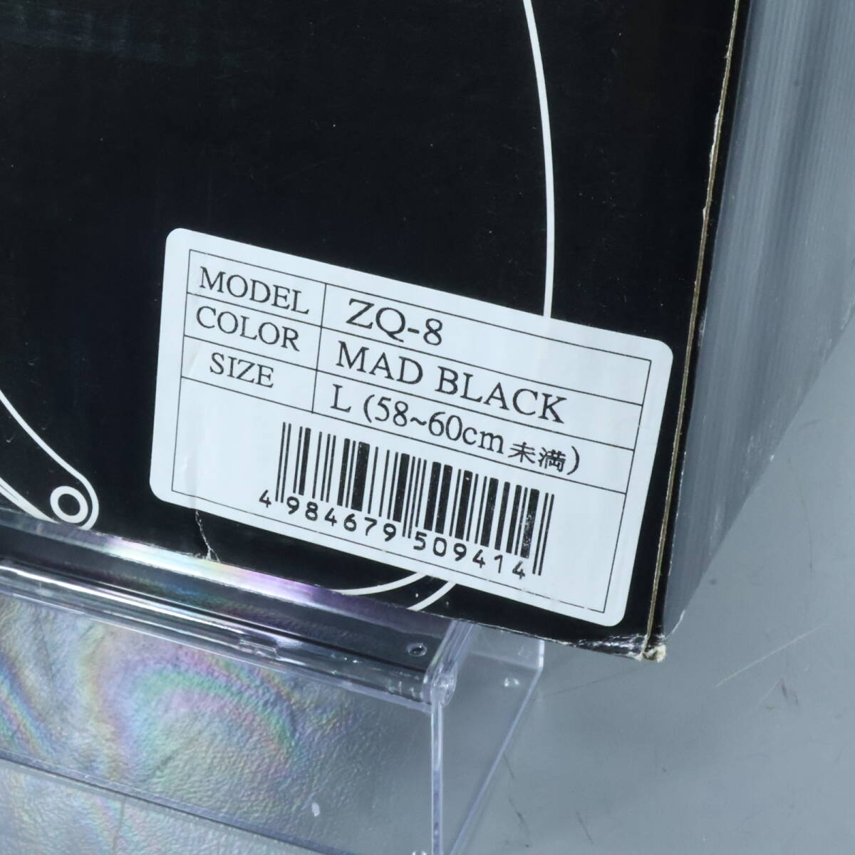 Yahoo!オークション - ZACK ZQ-8 ヘルメット カラー 黒 サイズ L(BH105...