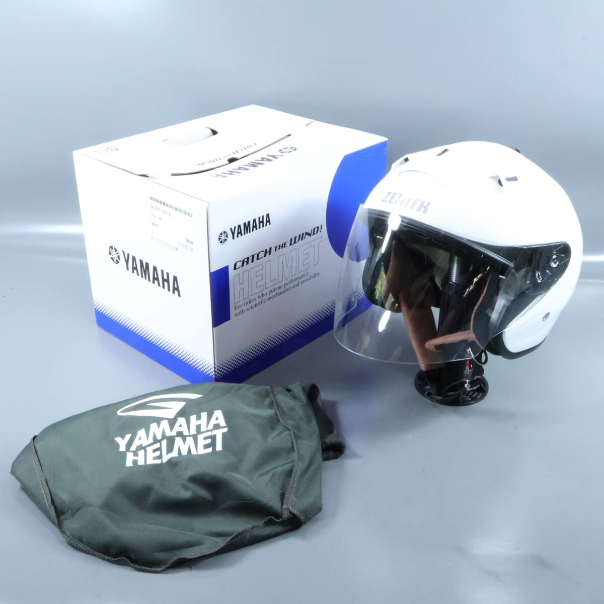 Yahoo!オークション - ゼニス YJ-14 ヘルメット カラー 白 サイズ L(BH...