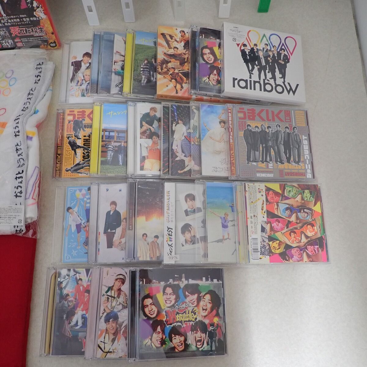 Yahoo!オークション - ジャニーズWEST グッズ CD/DVD/Tシャツ/タオル/...
