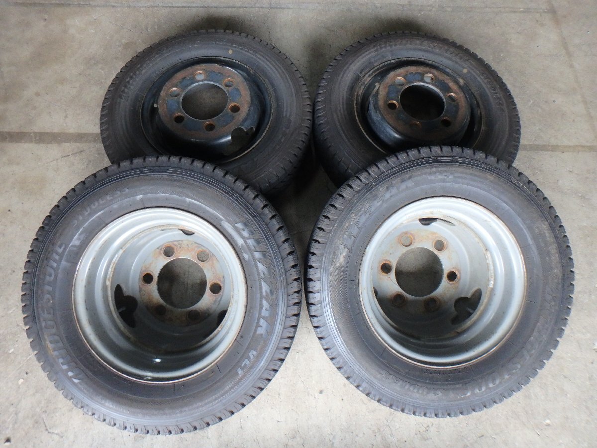 Yahoo!オークション - H69 送料無料【175R14 8PR】ブリヂストン VL1 ス...