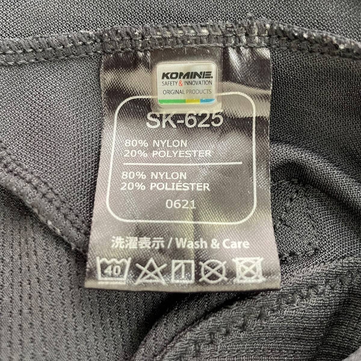 Yahoo!オークション - 【美品】 KOMINE コミネ SK-625 アーマードトッ...