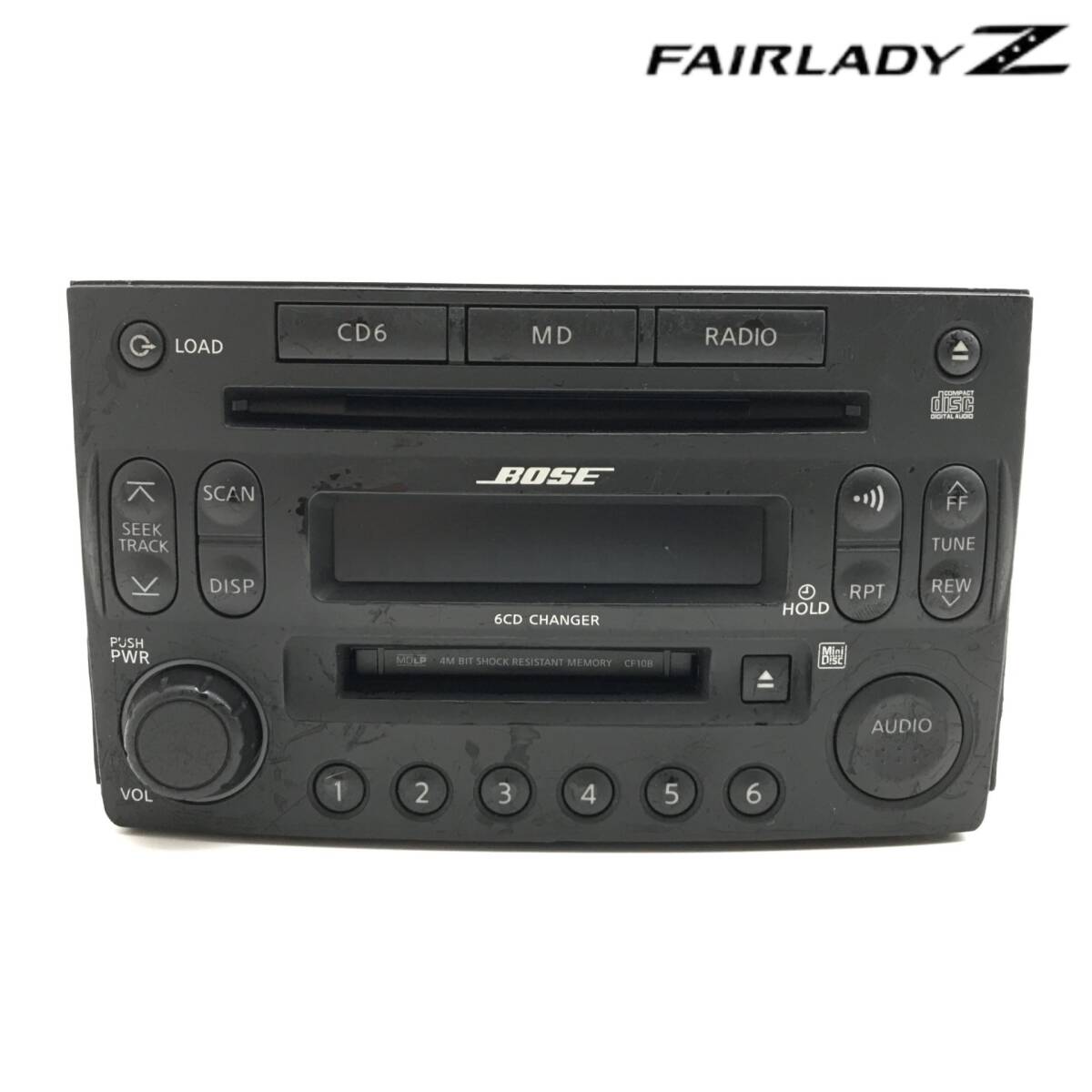 Yahoo!オークション - フェアレディZ Z33 純正 BOSE ボーズ 6連CDチェ...