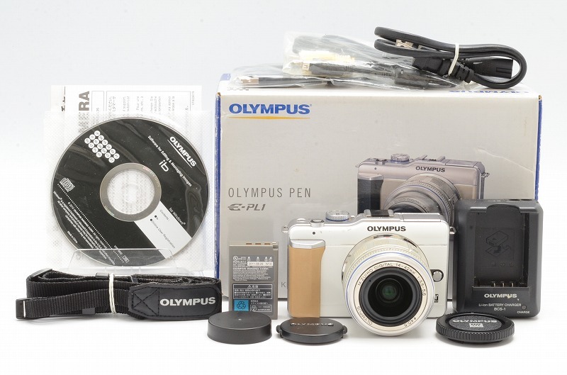Yahoo!オークション - 美品 OLYMPUS PEN E-PL1 / M.ZUIKO 14-42mm F3....
