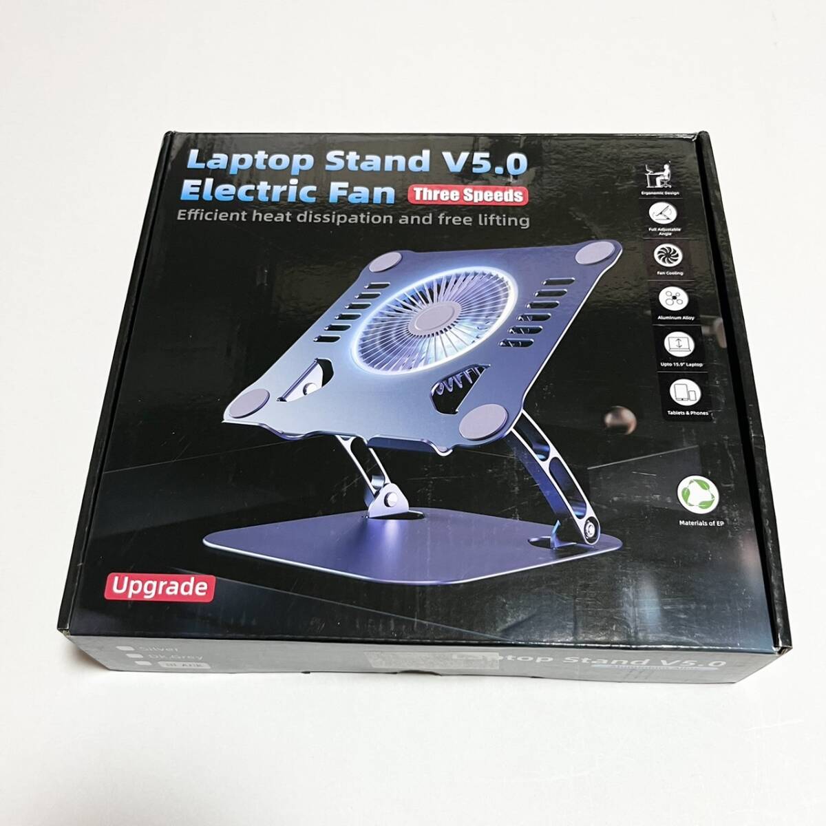 Yahoo!オークション - SHUWEI T628 ノートパソコン冷却スタンド ブラッ...