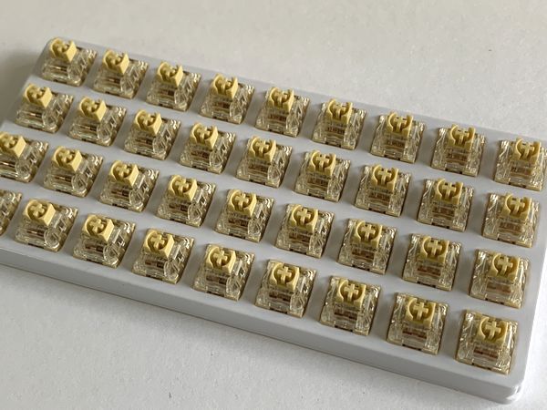 Yahoo!オークション - 【1円オークション】Kailh box white switches...