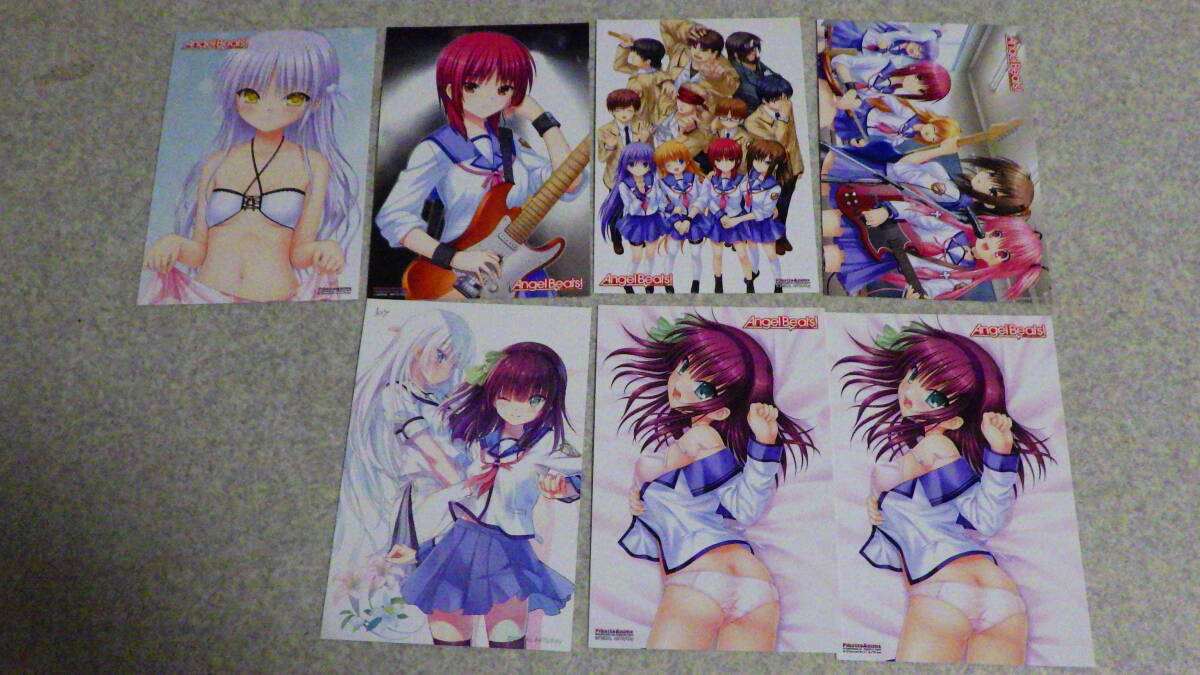 Yahoo!オークション - H375 Angel Beats エンジェルビーツ ポストカー...