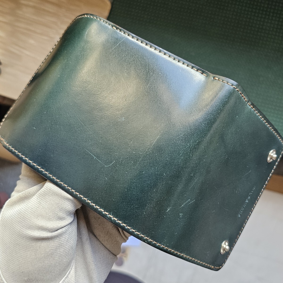 WS 交渉可 シェルコードバン グリーン イーノ eno ブッテーロ 黒 WS 交渉可 シェルコードバン グリーン イーノ eno ブッテーロ 黒