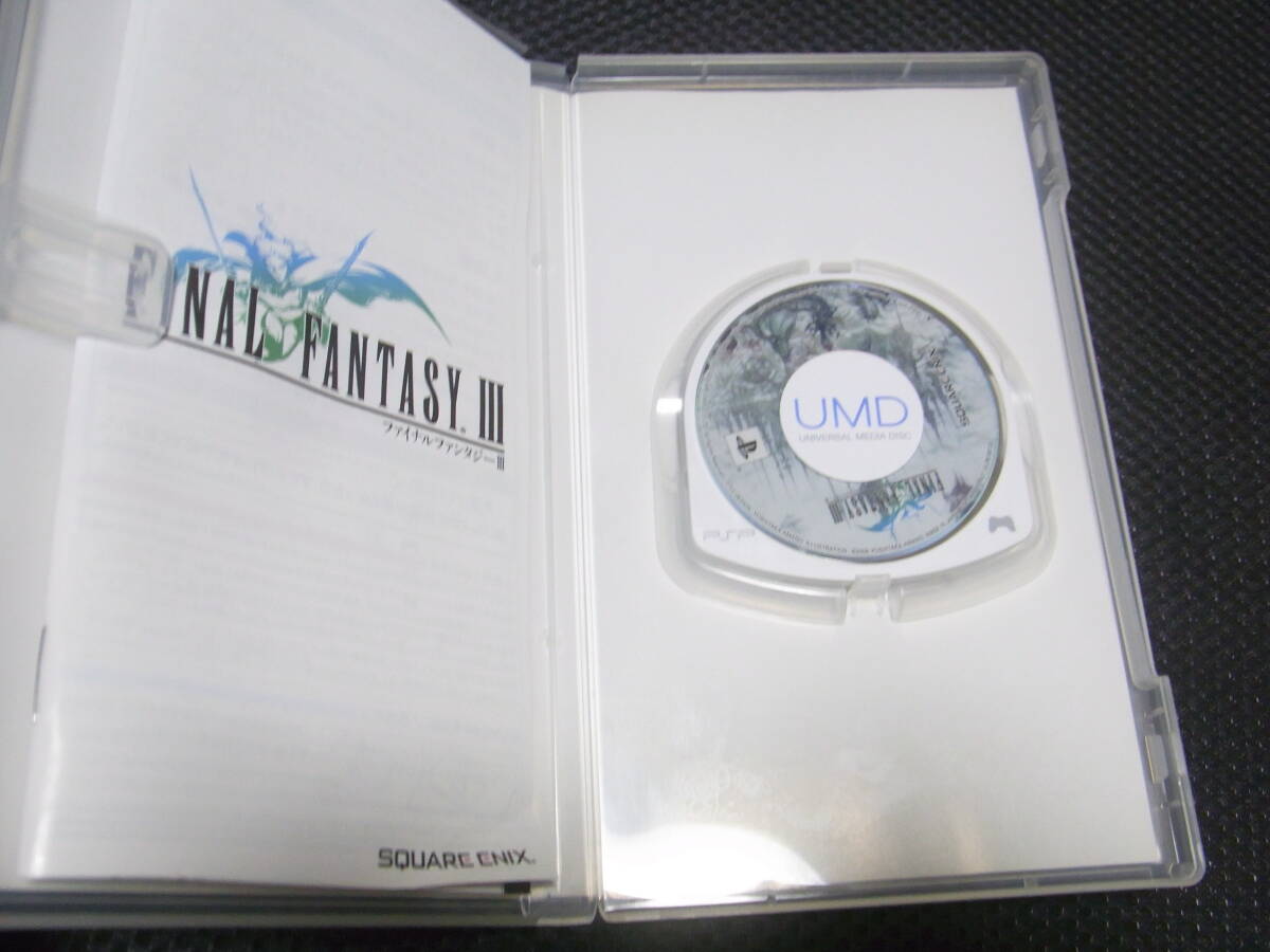 Yahoo!オークション - PSPソフト「ファイナルファンタジーⅢ」説明書付...