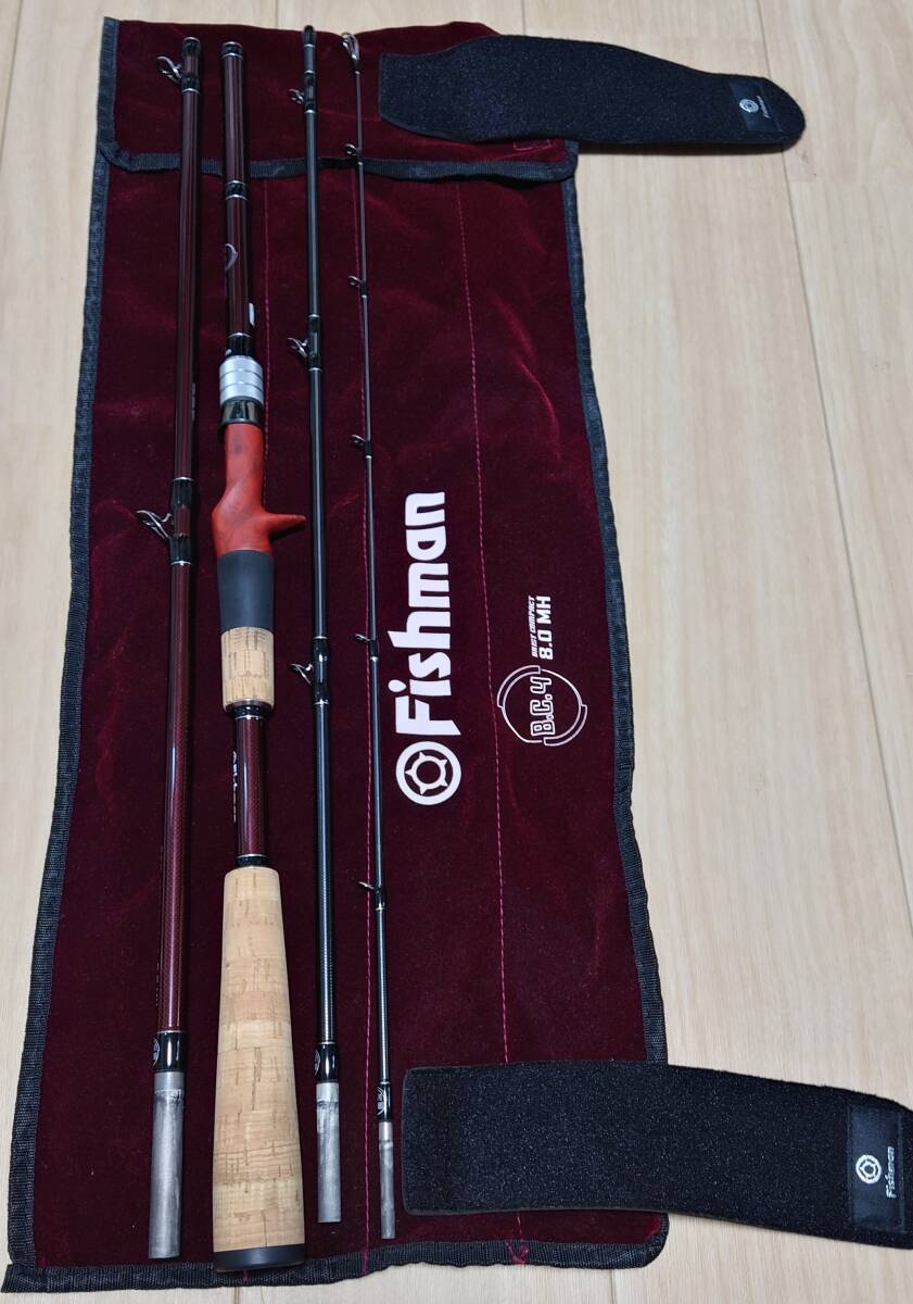 日本代購代標第一品牌【樂淘letao】－【美品】フィッシュマン ブリストコンパクト Fishman BC4 8.0MH パックロッド 格安出品