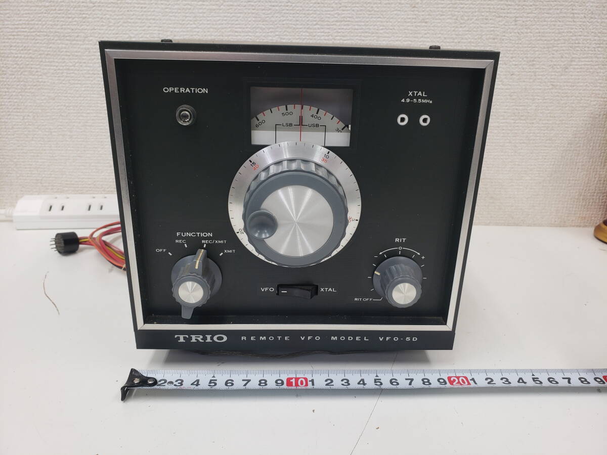 Yahoo!オークション - TRIO トリオ VFO-5D REMOTE VFO MODEL アマチュ...