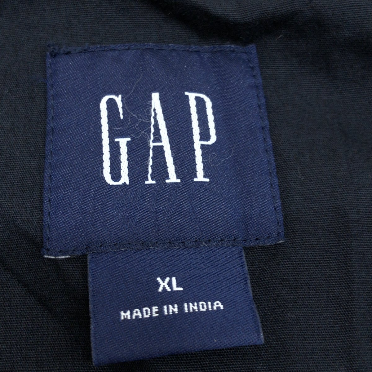 Yahoo!オークション - GAP ギャップ コットンダック切り替え デニムラ...