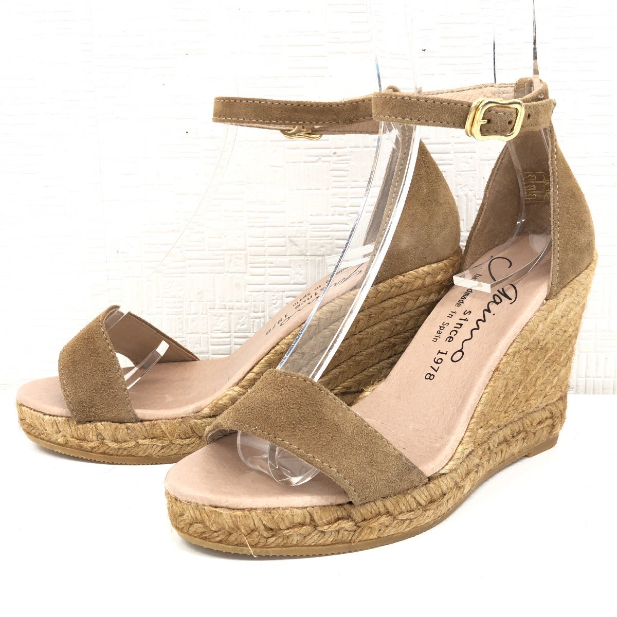 Yahoo!オークション - 新品 スペイン製 gaimo ガイモ 本革 スエードレ...