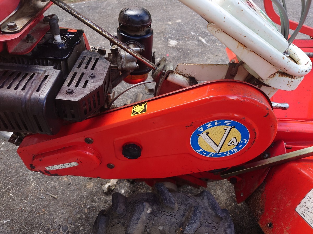 Yahoo!オークション - マメトラ SRV4 マルチャー マルチ 管理機 トラク...