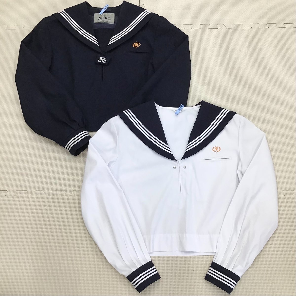 O919/S1374 茨城県 古河市立総和南高校 5点 /セーラー:165A/合服セーラー:170A/冬スカート:W63/夏スカート:W66/スカーフ/中学/学生服(学生服)｜売買された ...