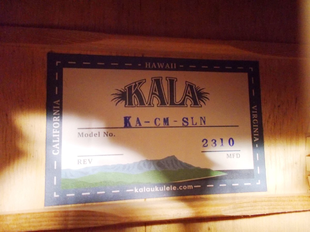 Yahoo!オークション - KALA KA-CM-SLN ソプラノウクレレ ロングネック ...