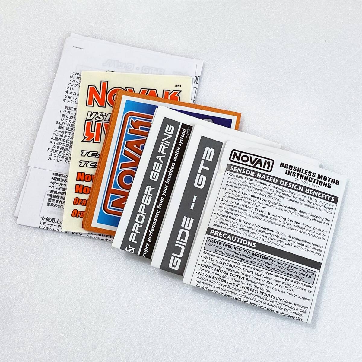 Yahoo!オークション - 激レア・ブラシレスコンボセット ノバック GTB E...