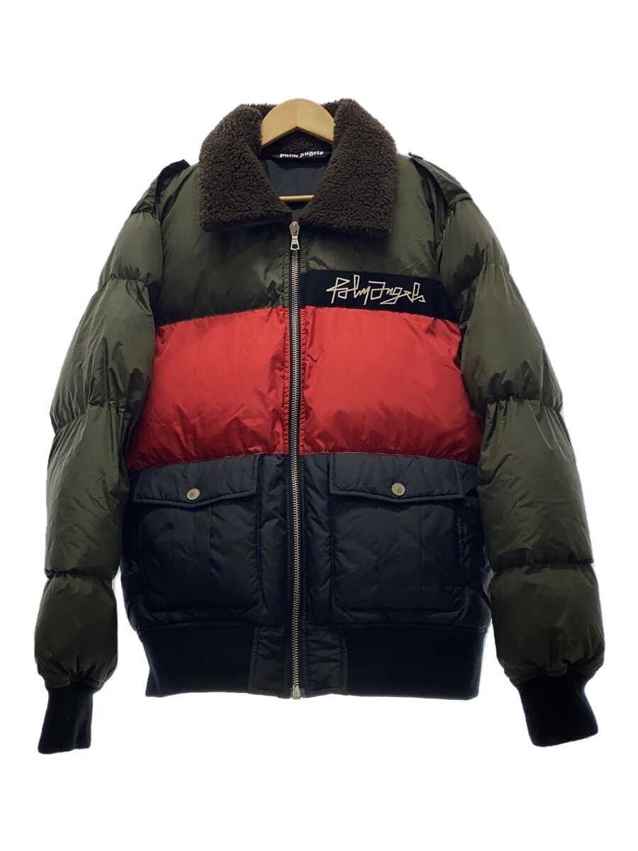 Yahoo!オークション - Palm Angels ダウンジャケット/L/KHK/無地/PMEH0...