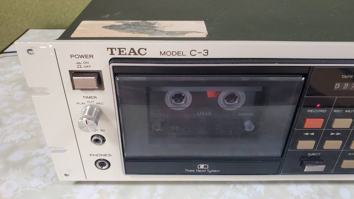 Yahoo!オークション - 完動・美品 TEAC C-3 ティアック カセットデッキ...