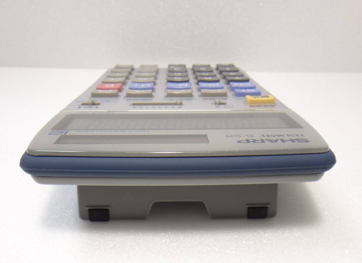 動作ok 送料230円より シャープ ソーラー電卓 EL-G35 ELSI MATE サイレントキー 簿記 経理などに(シャープ)｜売買されたオークション情報、yahooの商品情報をアーカイブ ...