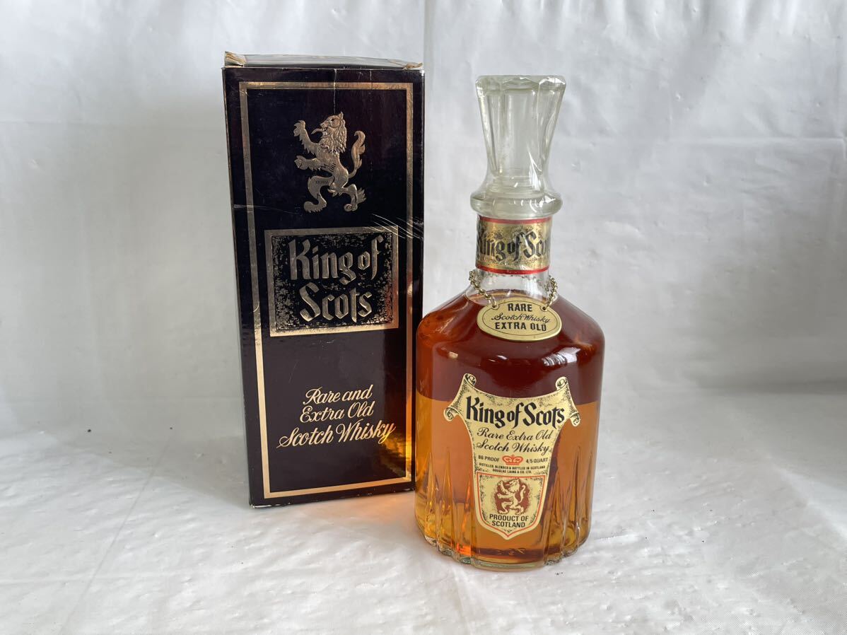 Yahoo!オークション - ST0609-49 King of Scots RARE EXTRA OLD SCOTCH...