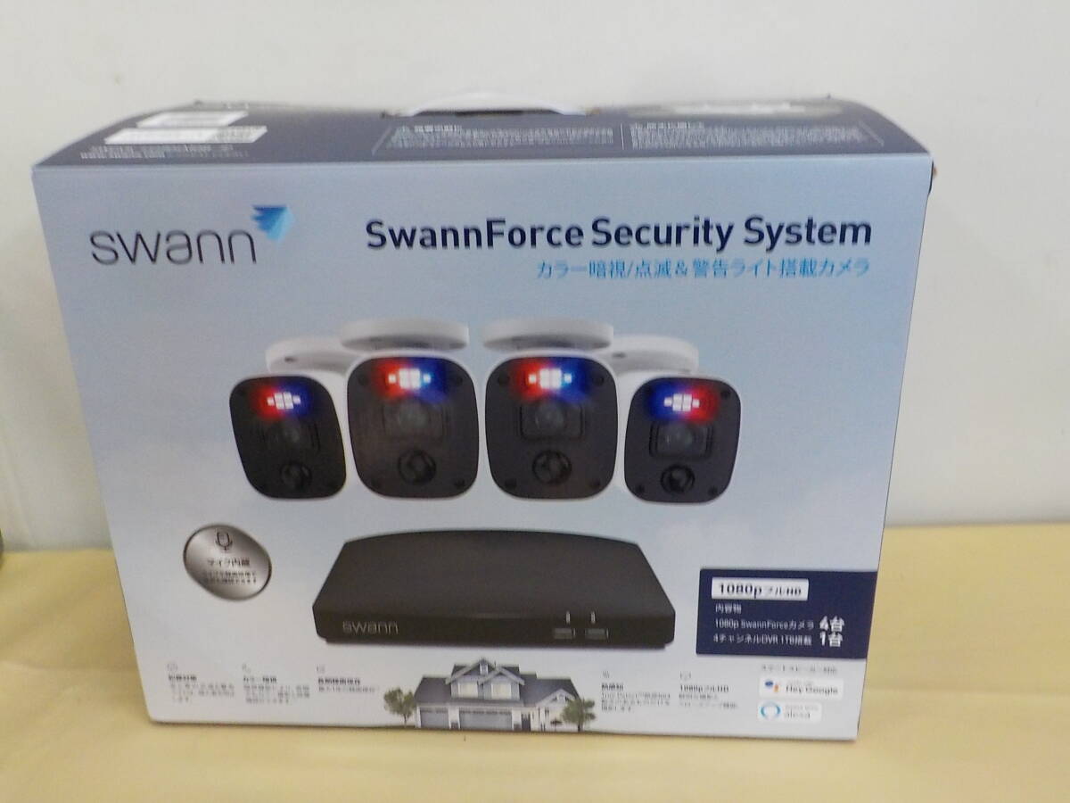 Yahoo!オークション - 未使用 SWANN DVR セキュリティシステム フルHD...