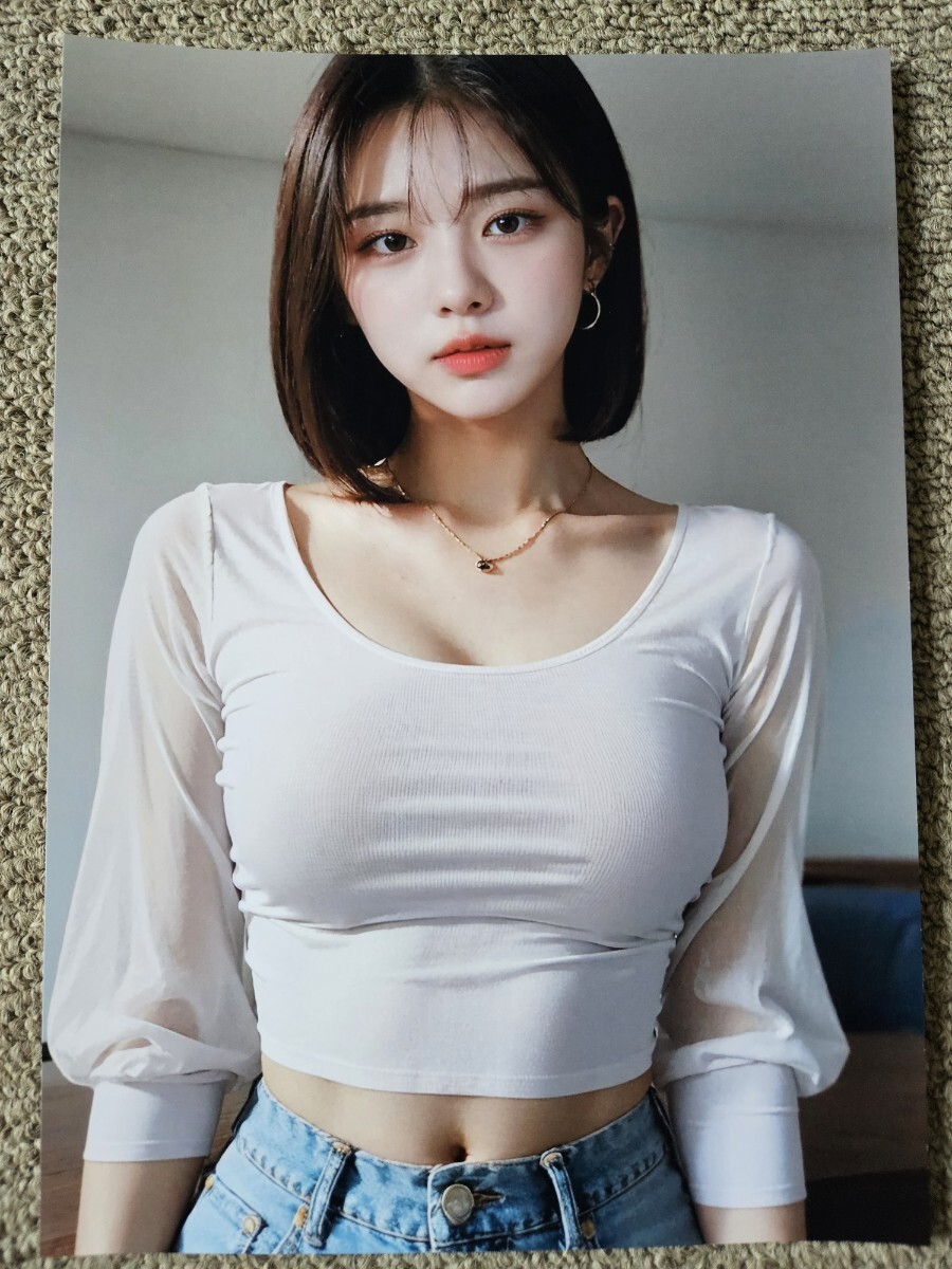 Yahoo!オークション - 1円スタート匿名 A4ポスターセクシー美女 アー...