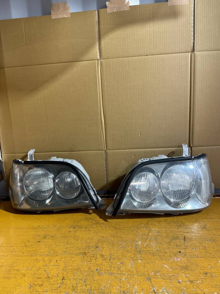 Yahoo!オークション - マジェスタ JZS175 ヘッドライト 佐川急便160 HD...