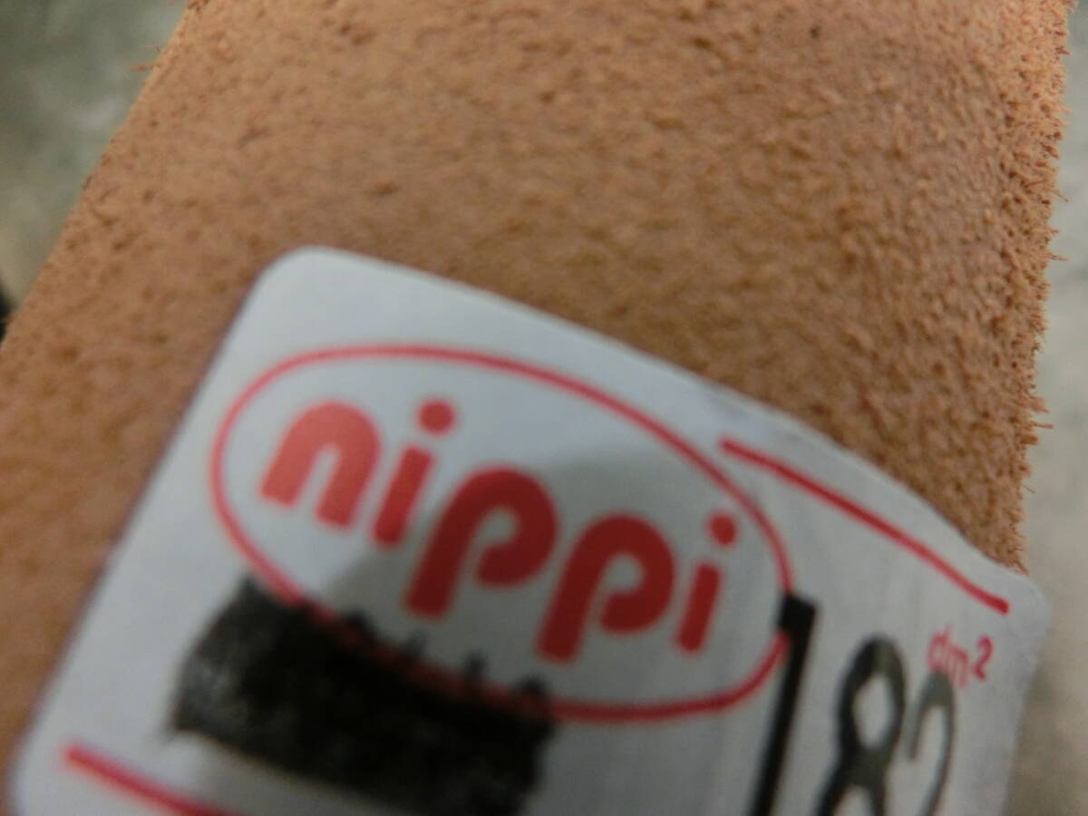 Yahoo!オークション - Y55 茶 大判裁ち コンビ鞣しタンニン含オイル含 ...