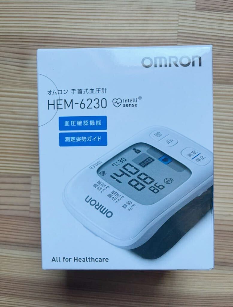 Yahoo!オークション - オムロン 手首式血圧計 HEM-6230 新品 血圧計 HE...