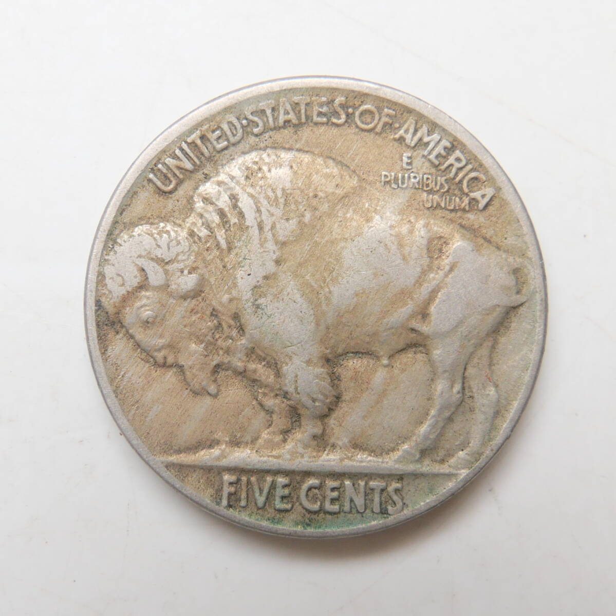 Yahoo!オークション - 流通貨幣 アメリカ 5セント硬貨 1917 バッファロ...