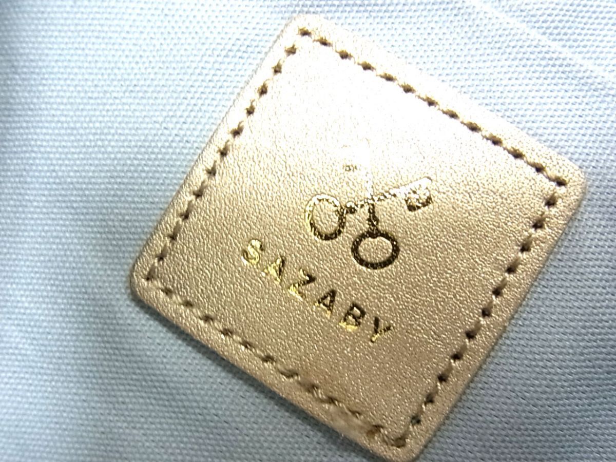 Yahoo!オークション - 美品 SAZABY サザビー レザー使い トートバッグ ...