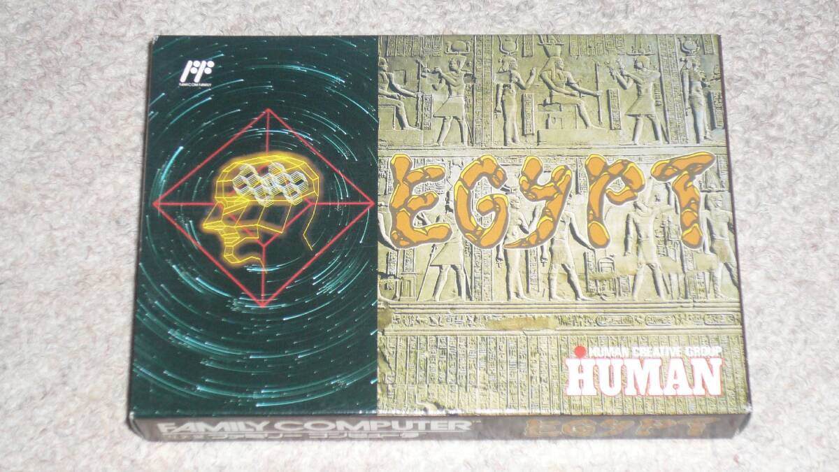 Yahoo!オークション - ファミコン用ソフト「エジプト（EGYPT）」デッド...