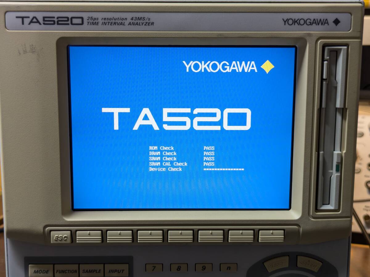 Yahoo!オークション - YOKOGAWA ＜TA520＞ TIME INTERVAL ANALIZER (25...
