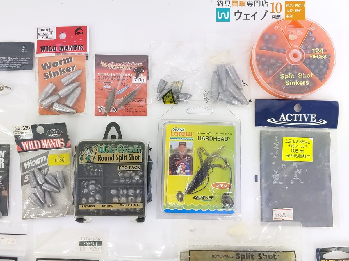 日本代購代標第一品牌【樂淘letao】－Z-Man フィネス シュルームズ ジグヘッド、スミス ワームシンカー 1/2oz 等 バスフック シンカー ブレード アイ キーパー 等70袋