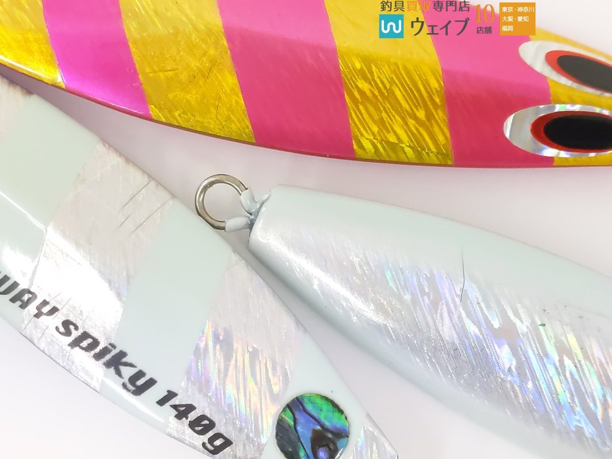 日本代購代標第一品牌【樂淘letao】－ゼスタ スローエモーション フレア 300g、tama.TV 2WAY スパイキー 110g・140g・170g メタルジグ 計11個 美品