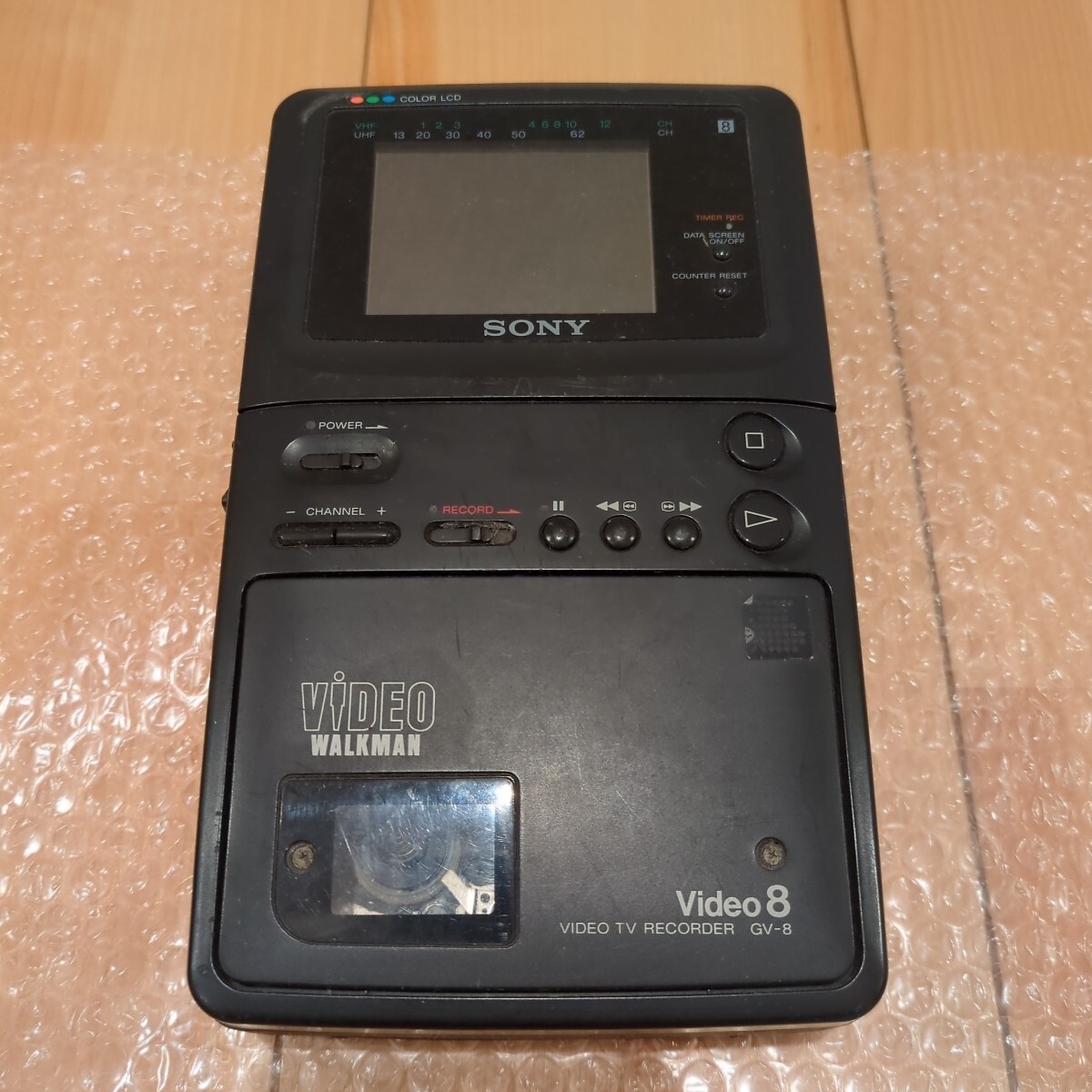 Yahoo!オークション - SONY VIDEO WALKMAN GV-8 CCD-MC1 NP-77H EBP-TR...