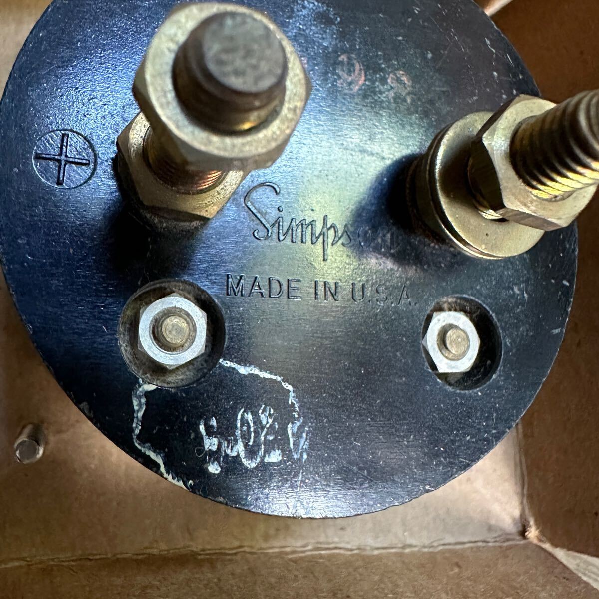 Yahoo!オークション - ＆【A0630】未使用保管品 SIMPSON 1227 0-15 DC ...