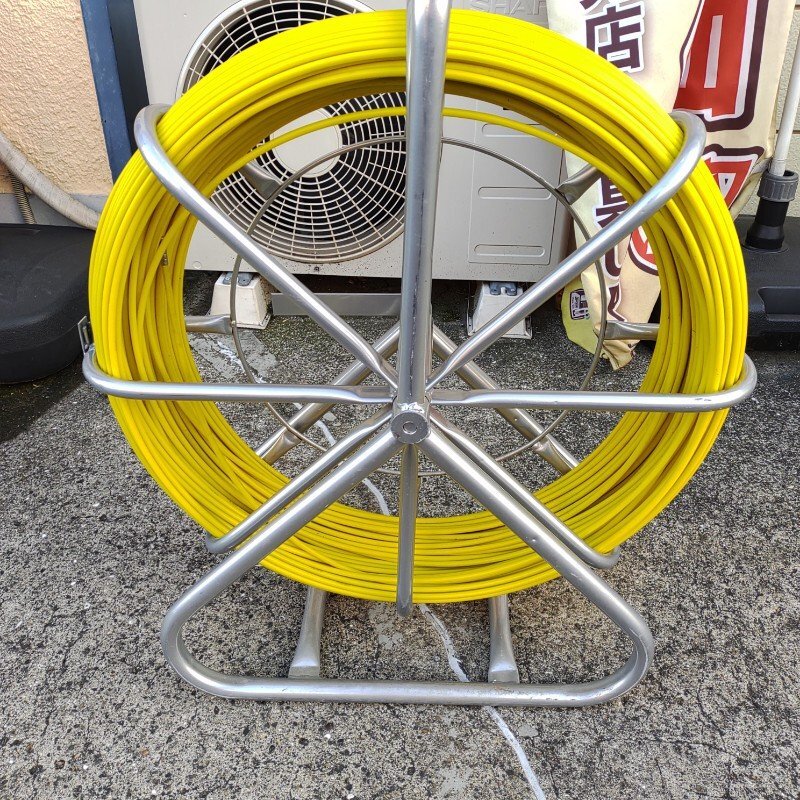 Yahoo!オークション - 中古品 ONE STEP 通線ロッド 130m 6mm 美品