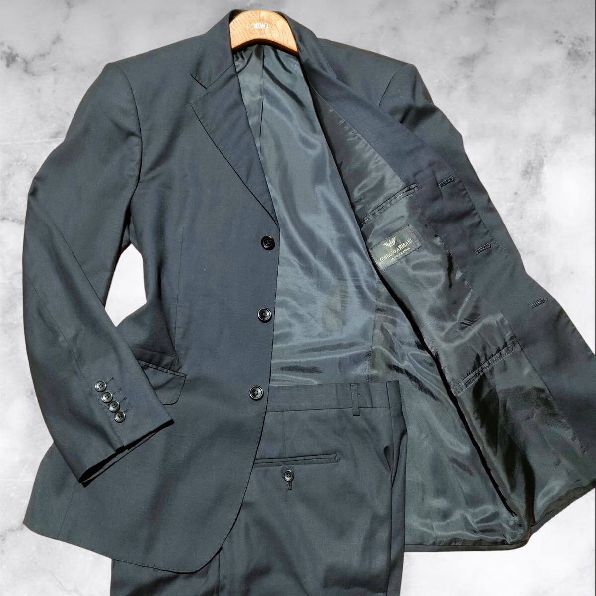 Yahoo!オークション - 定価50万 ど迫力XL 【ジョルジオアルマーニ GIOR...