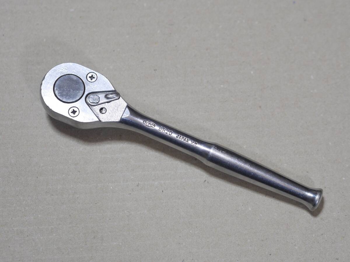 Yahoo!オークション - KTC BR20 差込角 9.5 mm 3/8 18枚ギア ラチェッ...