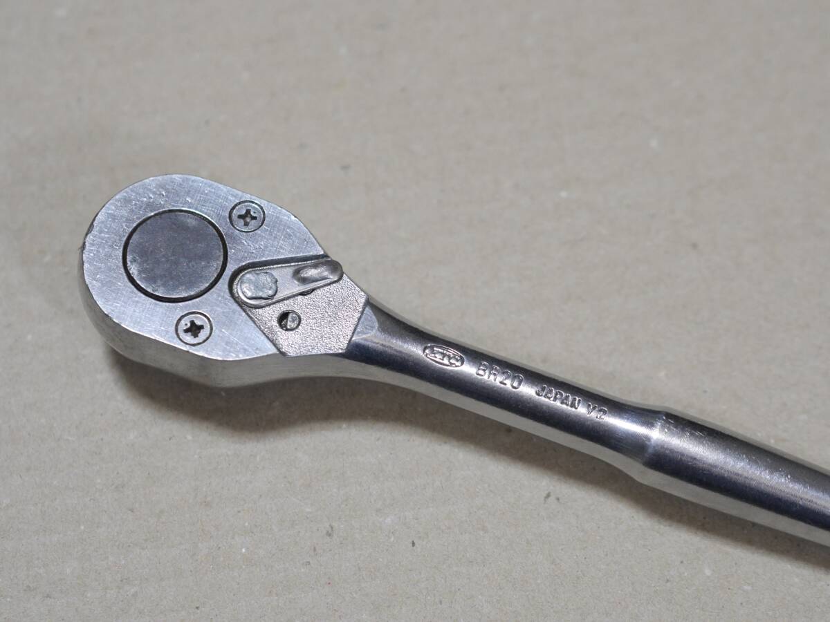 Yahoo!オークション - KTC BR20 差込角 9.5 mm 3/8 18枚ギア ラチェッ...