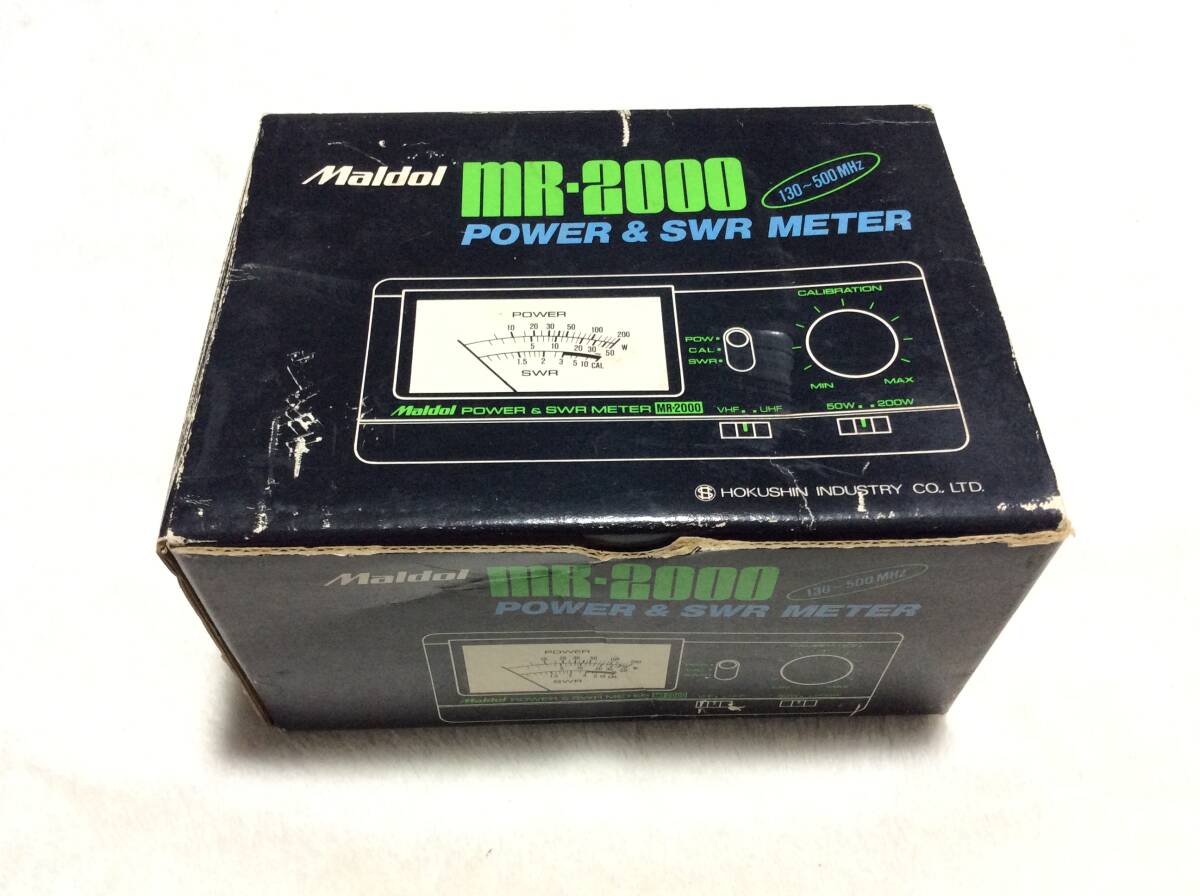 Yahoo!オークション - Maldol／北辰産業 POWER＆SWR METER MR-2000 美...