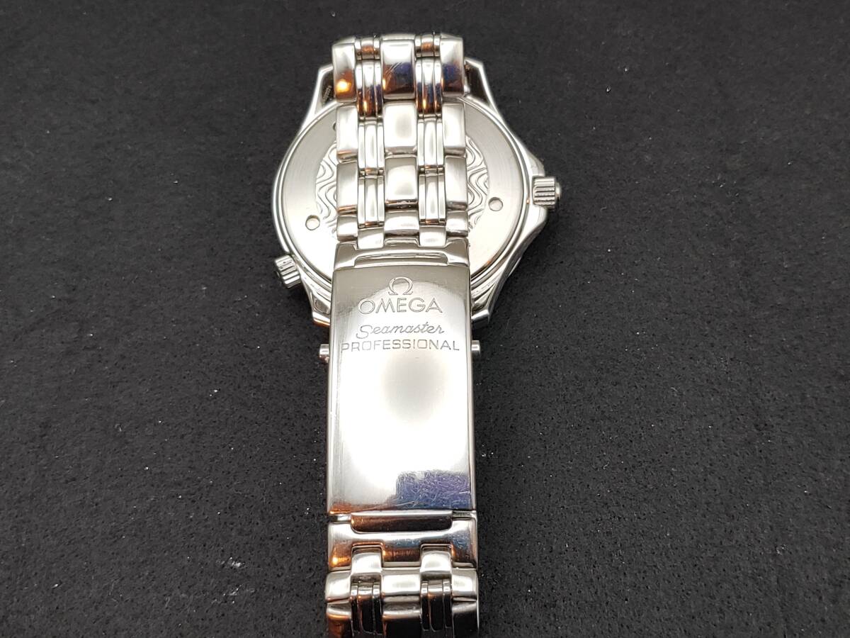 OMEGA オメガ シーマスター300 2561.80 QZ ブルー メンズ腕時計(300M)｜売買されたオークション情報、yahooの商品情報をアーカイブ公開 - オークファン（aucfan ...