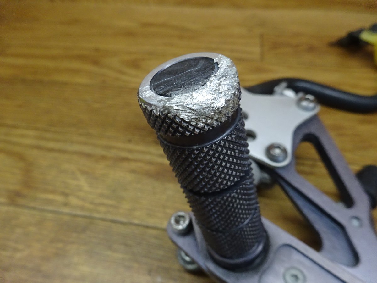 Yahoo!オークション - [K102]ZX-10R ZXT00C スパイス 社外バックステッ...