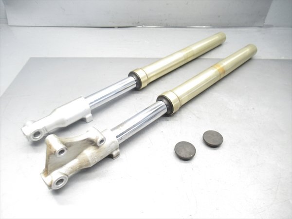 Yahoo!オークション - I2R6-0827 カワサキ KSR110 フロントフォーク サ...