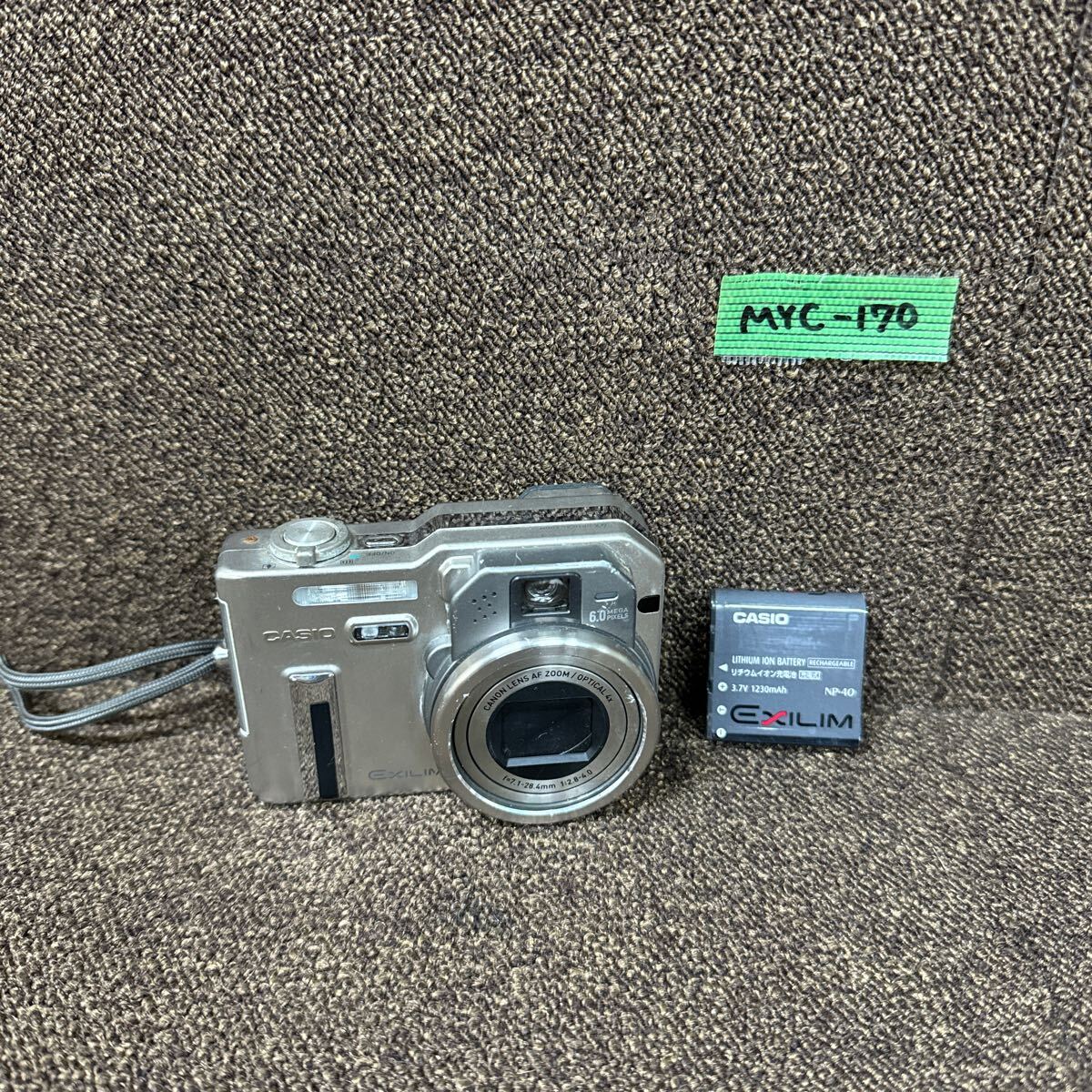 Yahoo!オークション - MYC-170 激安 デジタルカメラ デジカメ CASIO EX...