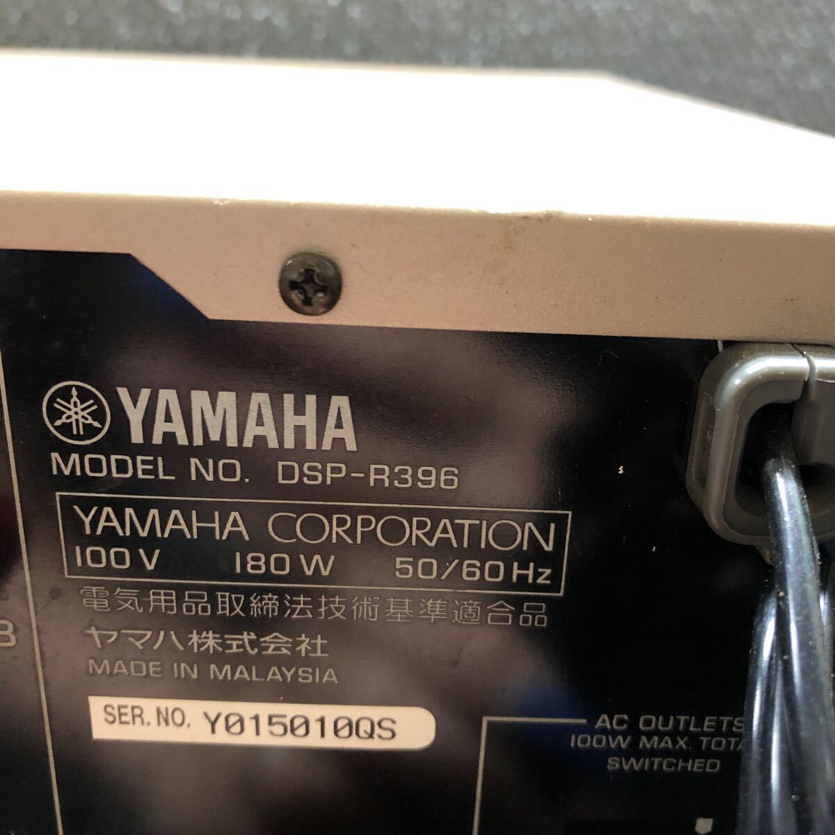 Yahoo!オークション - MYM9-802 激安 YAMAHA DSP-R396 NATURAL SOUND A...