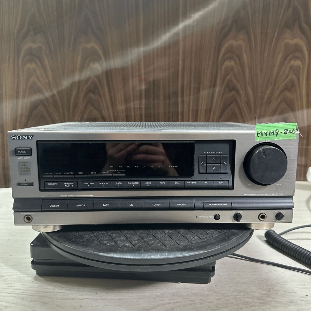 Yahoo!オークション - MYM9-826 激安 プリメインアンプ SONY TA-V610 I...