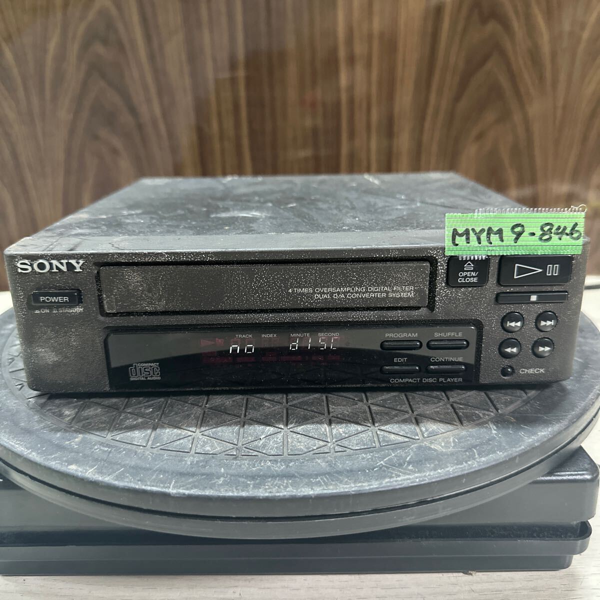 Yahoo!オークション - MYM9-846 激安 CDプレーヤー SONY CDP-P77 COMPA...